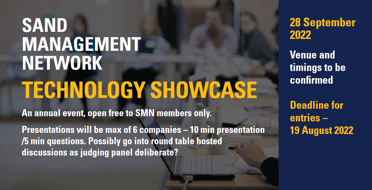 Call for Papers - Technology Showcase - Sand Management Network